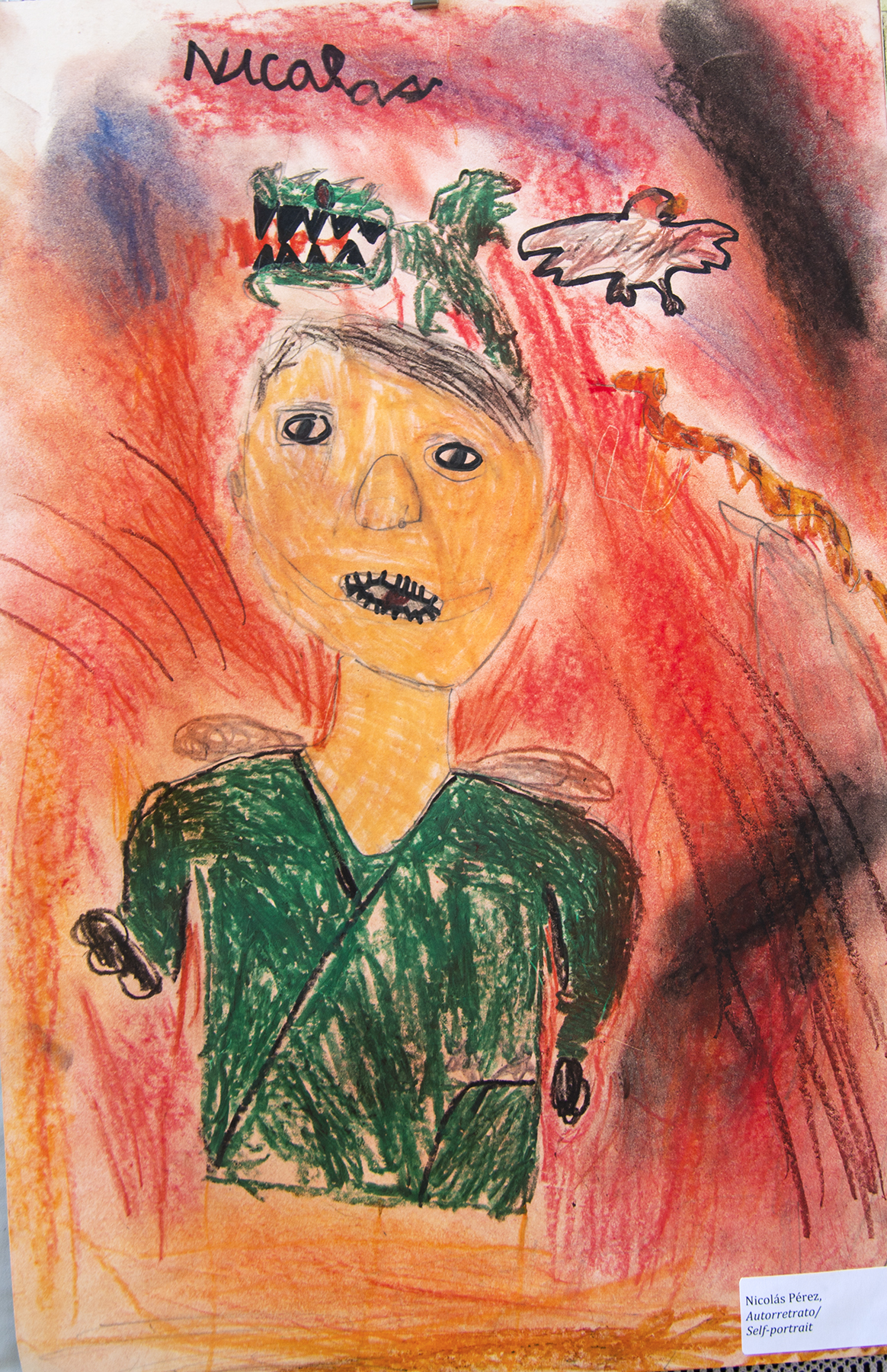 1st Grade – Frida Kahlo-inspired self-portraits – In the K-8 Art Studio ...