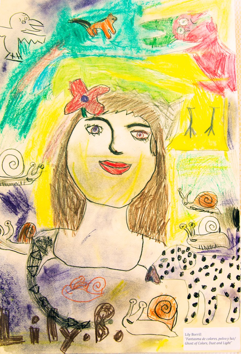 1st Grade – Frida Kahlo-inspired self-portraits – In the K-8 Art Studio ...