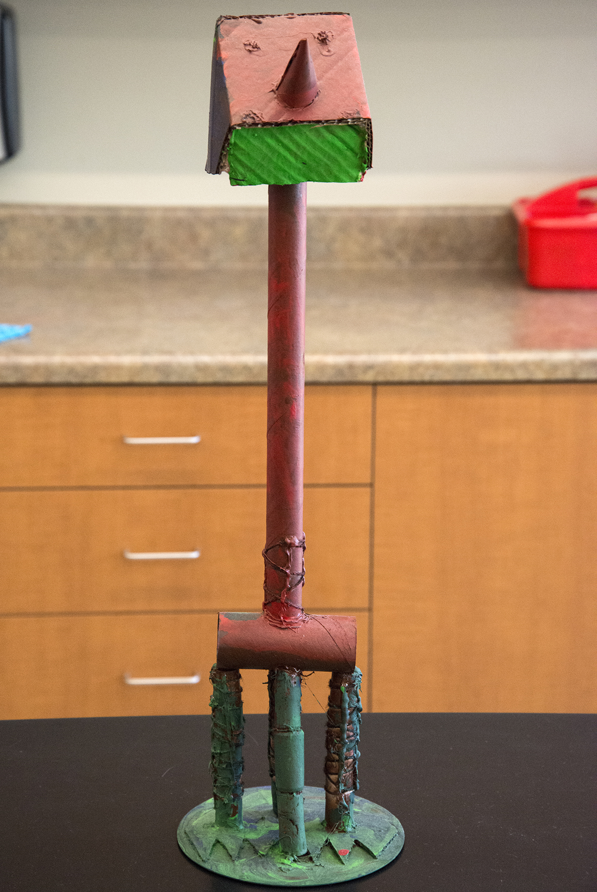 3rd Grade – Aliens! Found object sculptures – In the K-8 Art Studio ...