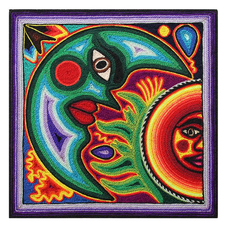 2nd Grade – Huichol Yarn Painting – In the K-8 Art Studio with Anita ...