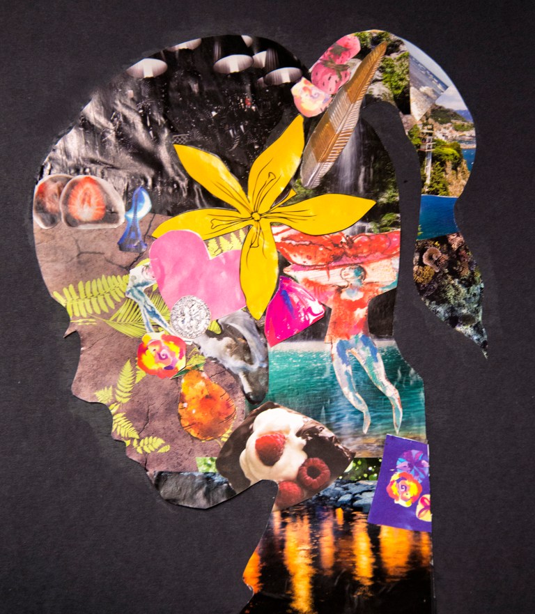 7th & 8th grade – Silhouette Collage – In the K-8 Art Studio with Anita ...