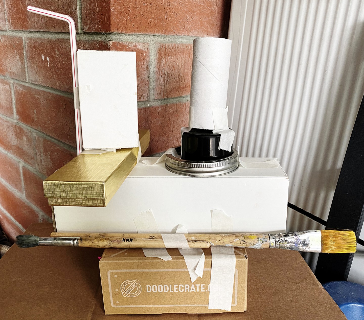 1st Grade – Found Object Sculpture – In the K-8 Art Studio with Anita ...