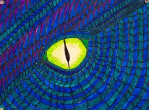 5th Grade – The Eye of the Dragon! – In the K-8 Art Studio with Anita ...
