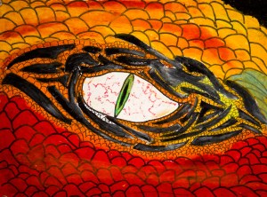 5th Grade – The Eye of the Dragon! – In the K-8 Art Studio with Anita ...