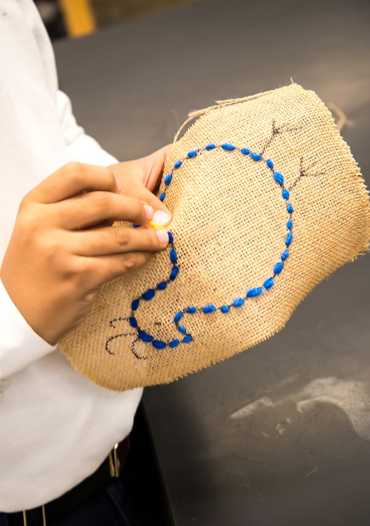 3rd Grade – Colorful, Fun Basic Sewing Sampler – In the K-8 Art Studio ...