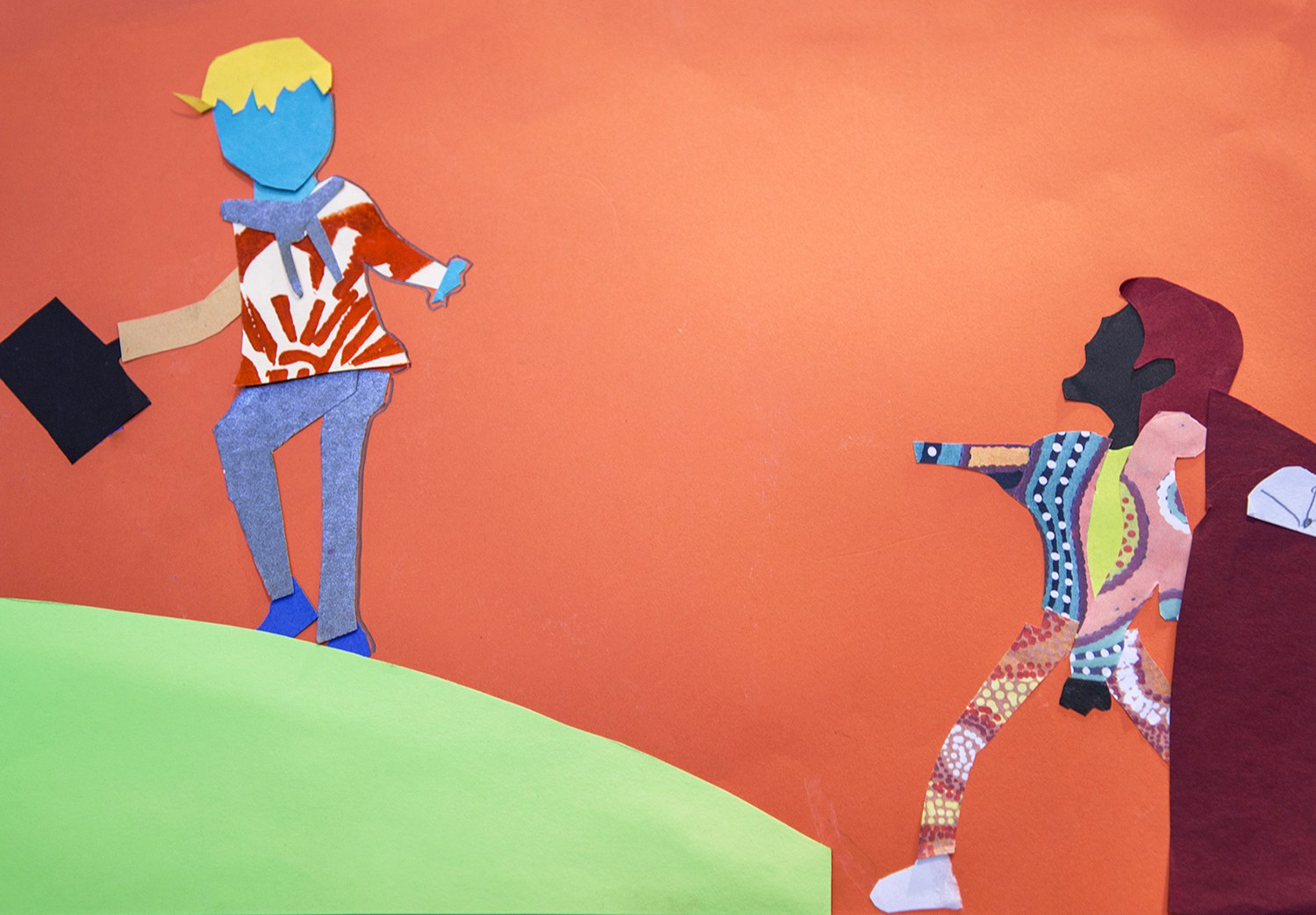 7th Grade – Fashion Design – In the K-8 Art Studio with Anita Sagastegui