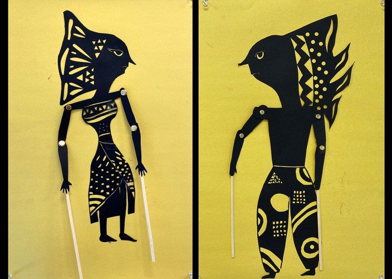 8th Grade – Wayang Kulit Puppets – In the K-8 Art Studio with Anita ...