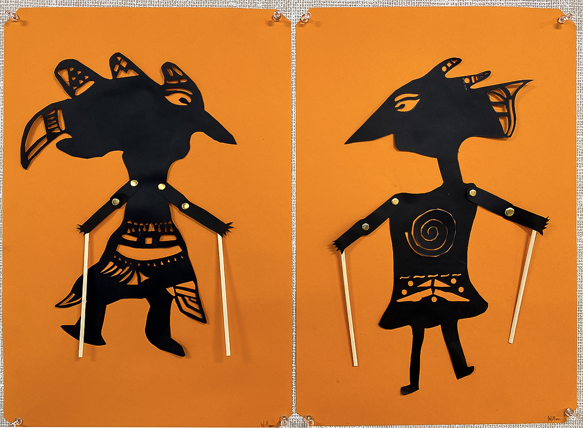 8th Grade – Wayang Kulit Puppets – In the K-8 Art Studio with Anita ...