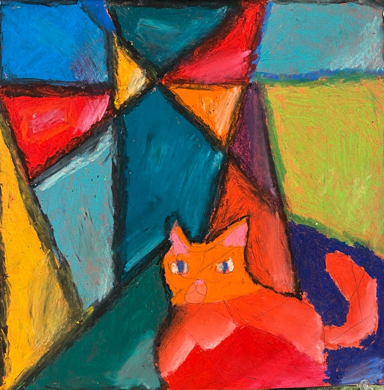 5th Grade – Franz Marc and his Kaleidoscopic Animal Paintings – In the ...