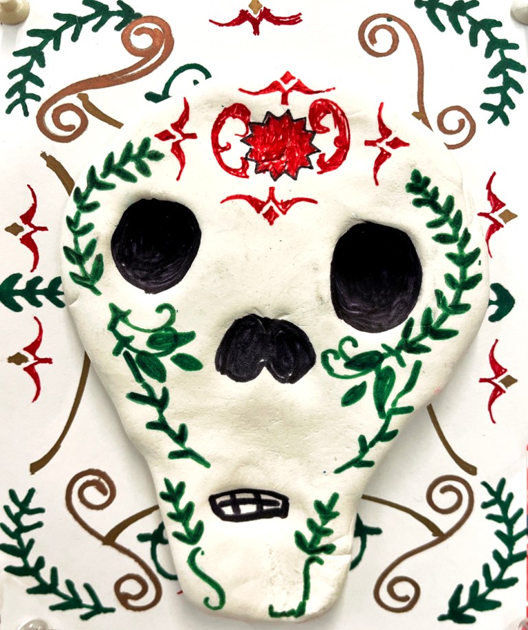 4th Grade – Día de los Muertos “Sugar” Skulls! – In the K-8 Art Studio ...