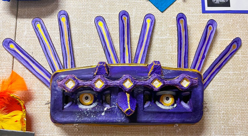 6th Grade – Masks inspired by traditional masks of the Pacific ...