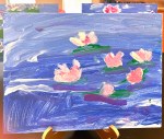 Kindergarten: Monet’s Water Lilies – In the K-8 Art Studio with Anita ...