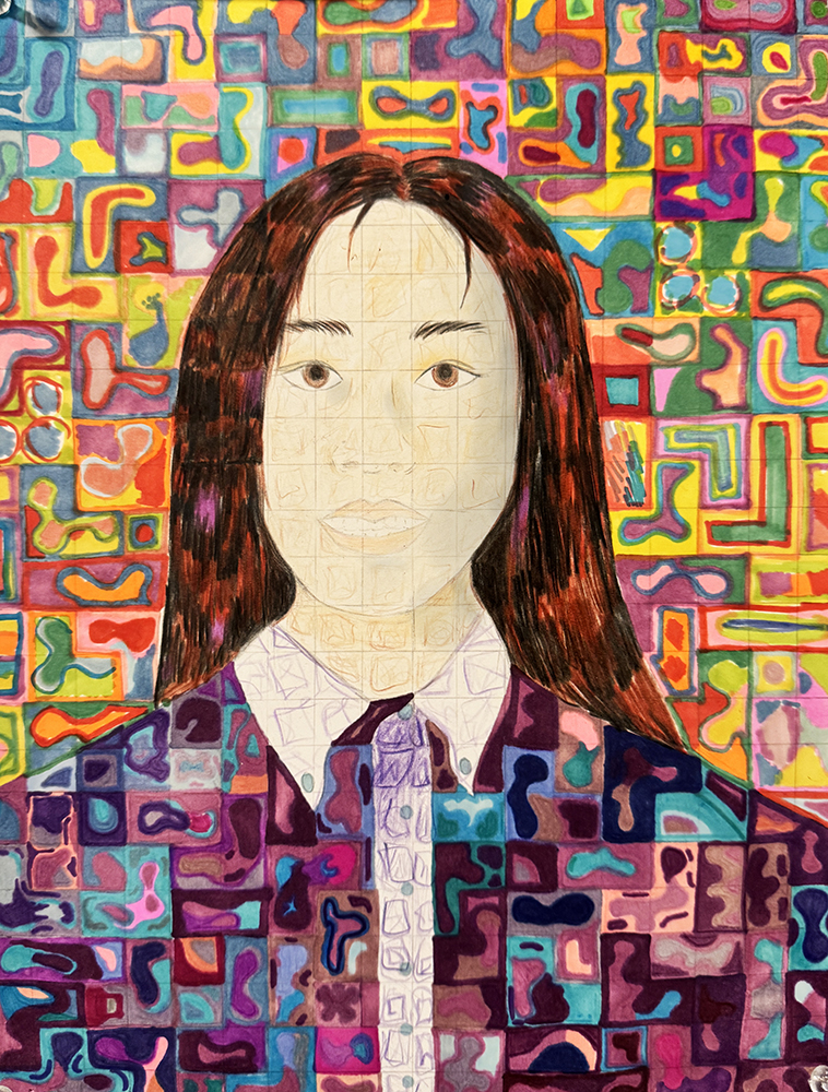 6th Grade – Chuck Close-inspired Self Portraits – In the K-8 Art Studio ...